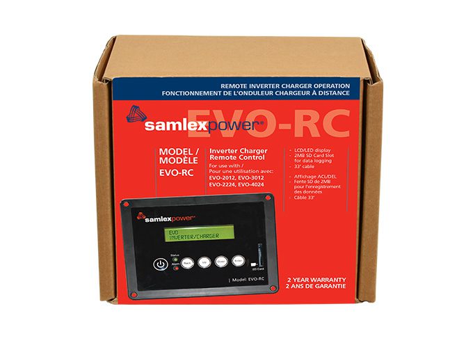 Remote Control for EVO Inverter/Chargers | EVO-RC | Samlex
